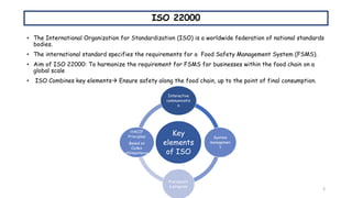 ISO 22000 & HACCP | PPTX