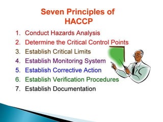 Haccp in hotels | PPTX