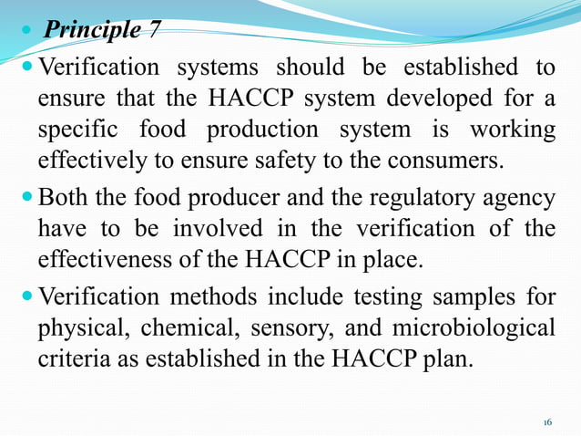 Hazard analysis critical control point (HACCP) | PPTX | Food & Drink
