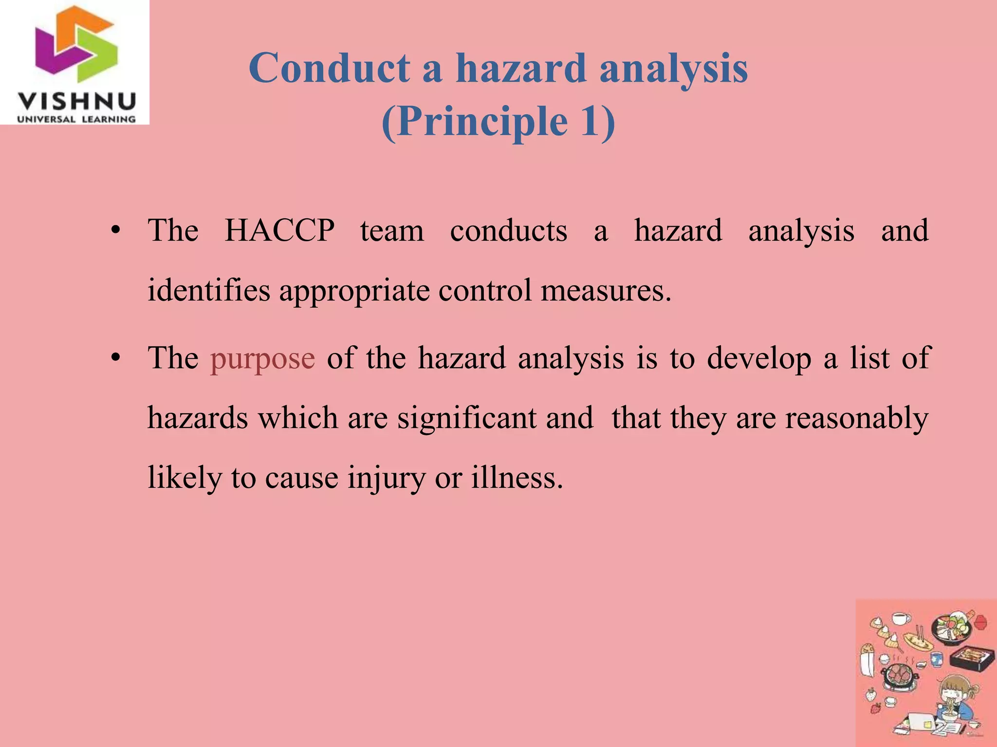 Hazard Analysis and Critical Control Point | PPTX | Science