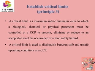 Hazard Analysis and Critical Control Point | PPTX