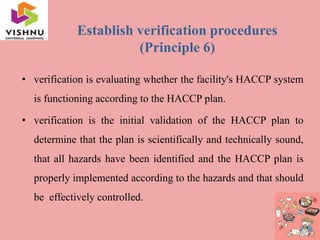 Hazard Analysis and Critical Control Point | PPTX | Science