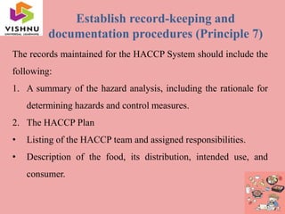 Hazard Analysis and Critical Control Point | PPTX