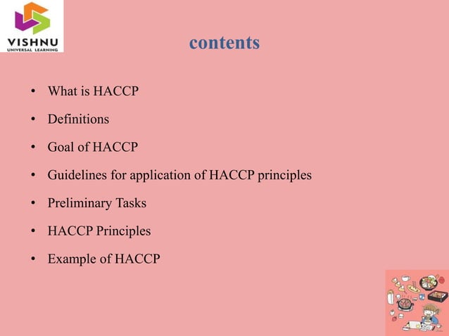 Hazard Analysis and Critical Control Point | PPTX | Science