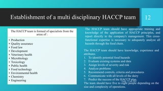 Hazard Analysis and Critical Control Points (HACCP) | PPTX