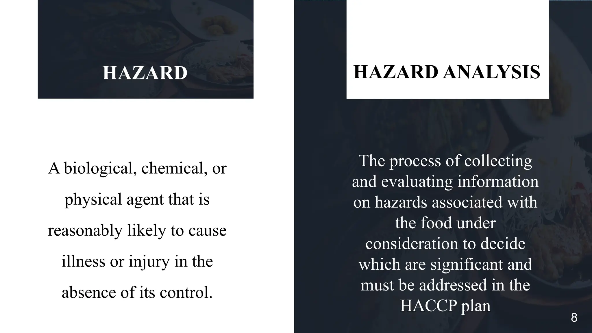 Hazard Analysis and critical control point (HACCP) | PPTX