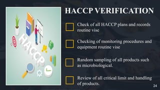 Hazard Analysis and critical control point (HACCP) | PPTX