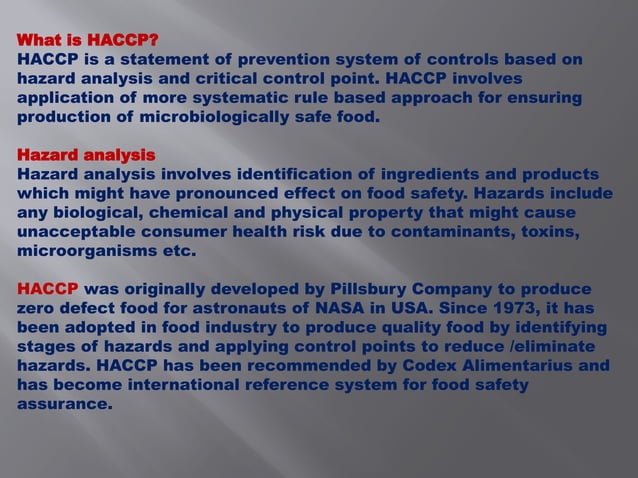 HACCP program for quality assurance of fish and fishery products.pptx
