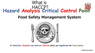 HACCP PRESENTATION | PPTX