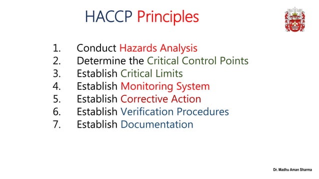 HACCP PRESENTATION | PPTX | Food & Drink