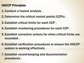 HACCP | PPTX