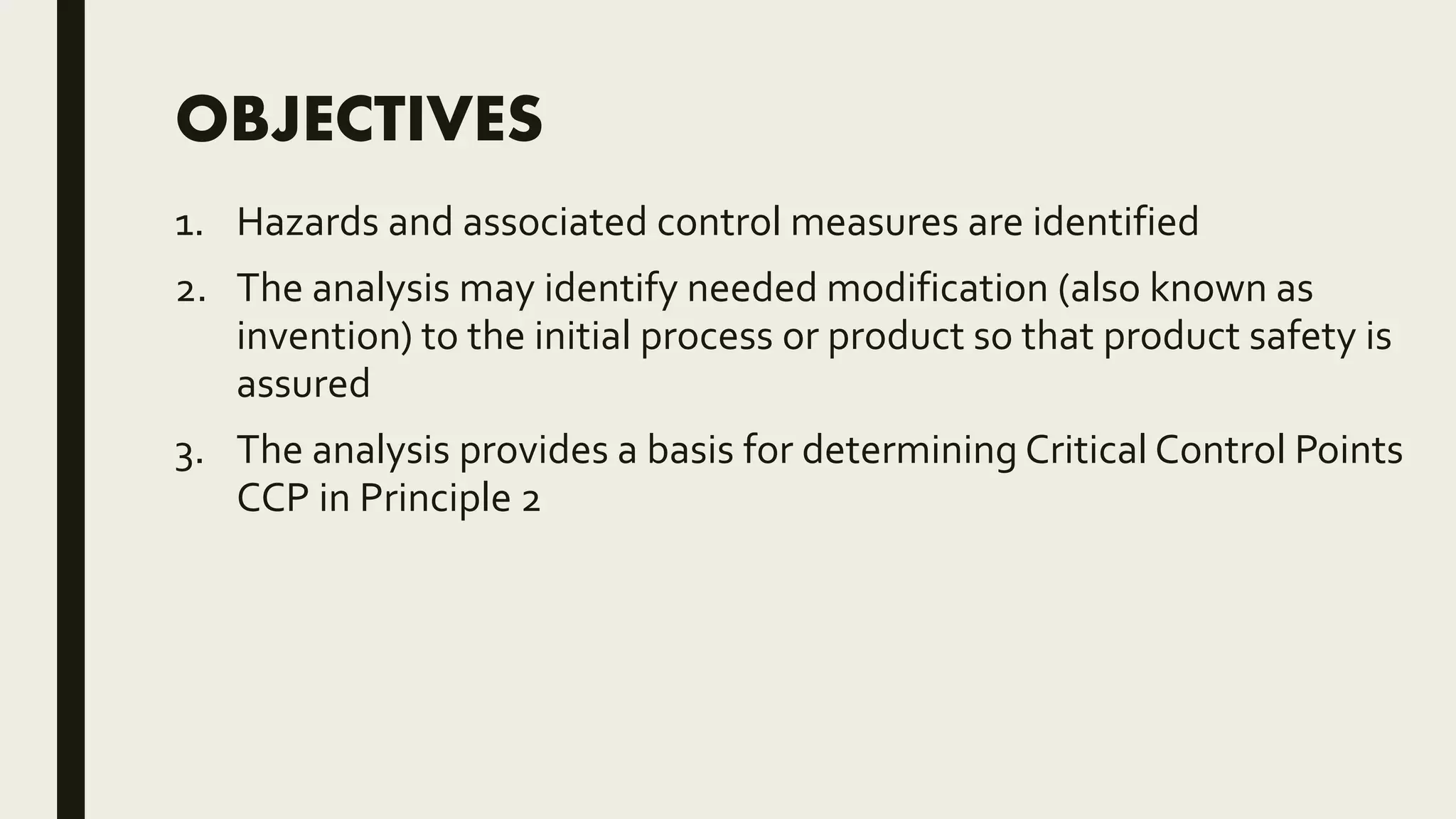Haccp hazard analysis and critical control point salman | PPTX