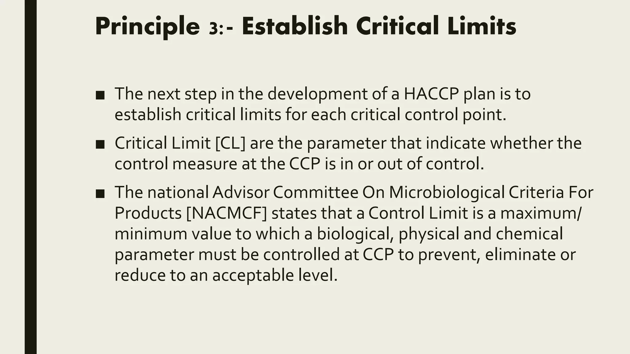 Haccp hazard analysis and critical control point salman | PPTX