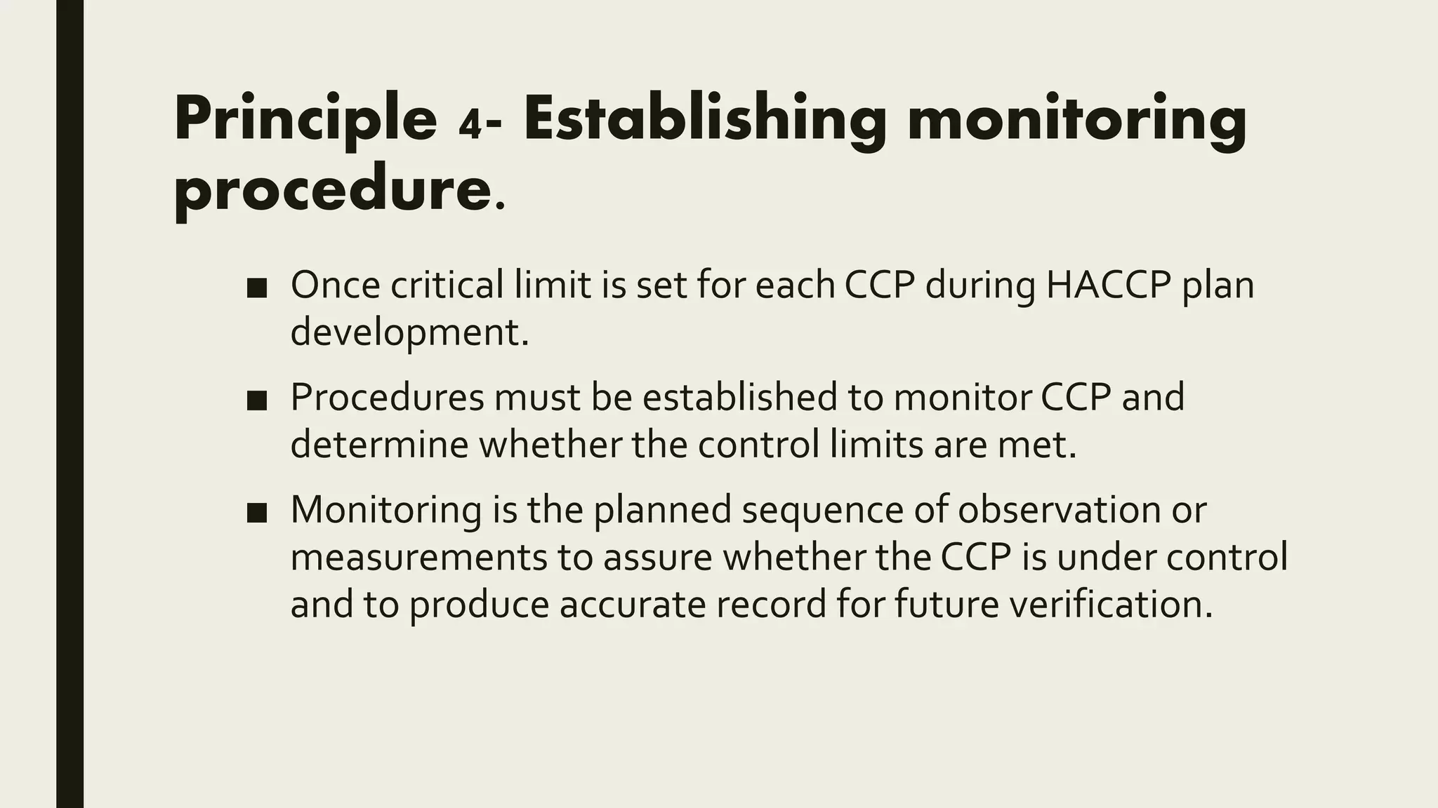 Haccp hazard analysis and critical control point salman | PPTX