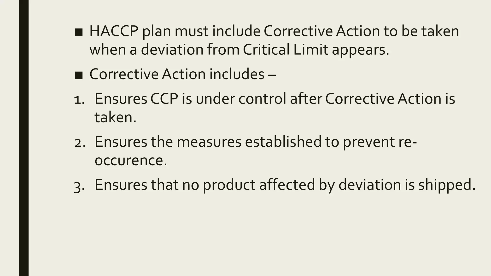Haccp hazard analysis and critical control point salman | PPTX
