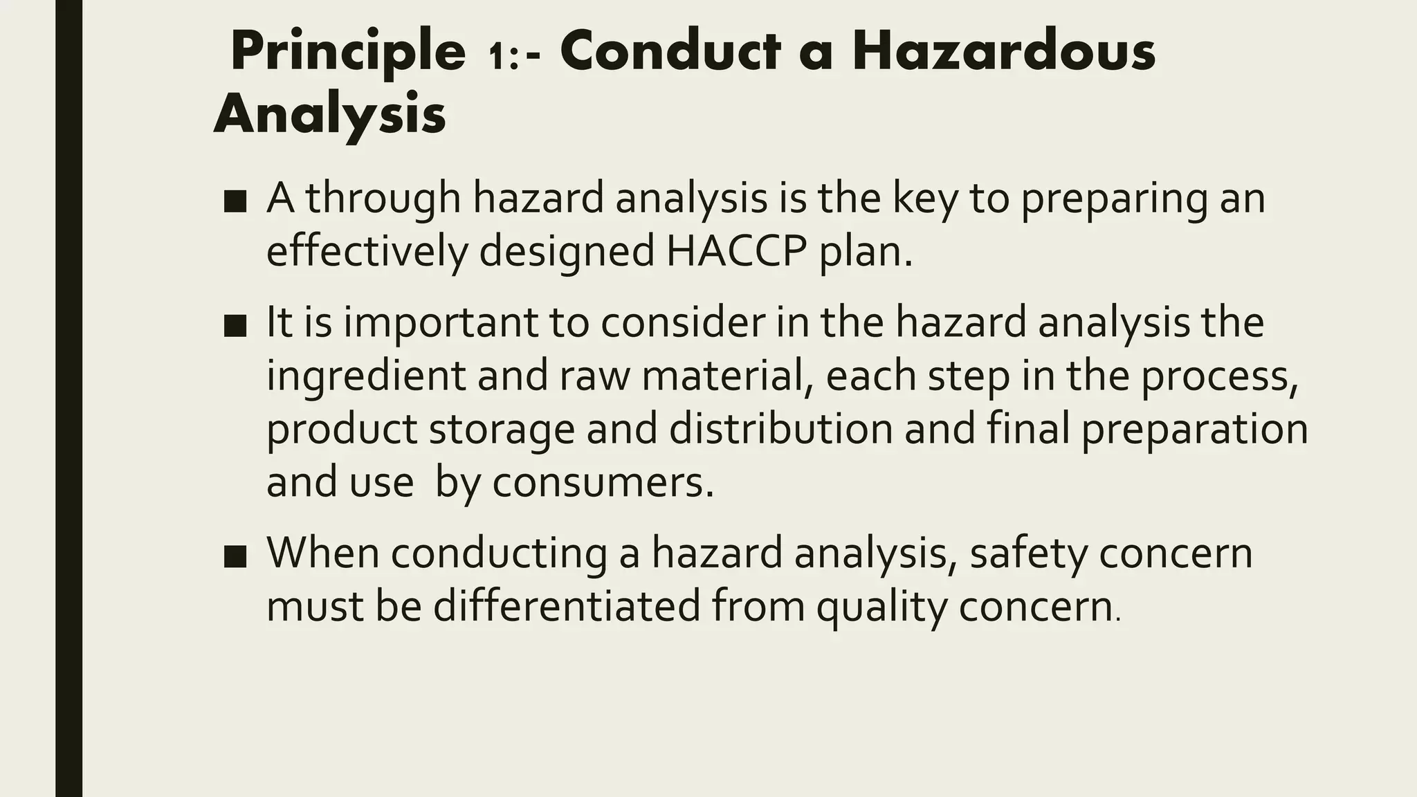 Haccp hazard analysis and critical control point salman | PPTX