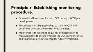 Haccp hazard analysis and critical control point salman | PPTX