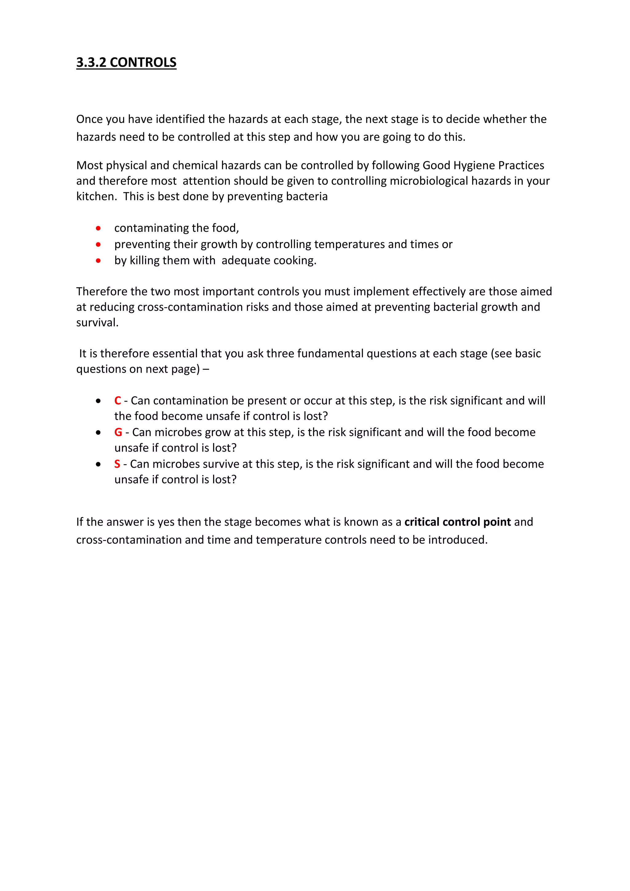 Haccp manual | PDF