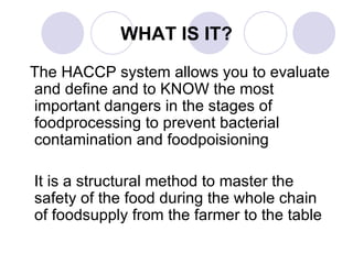 Haccp The Total Story | PPT