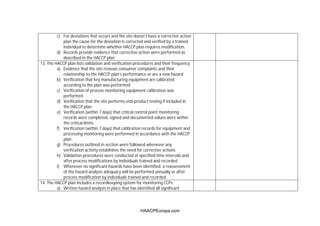 HACCP_audit_checklist from food plannfix | PPT