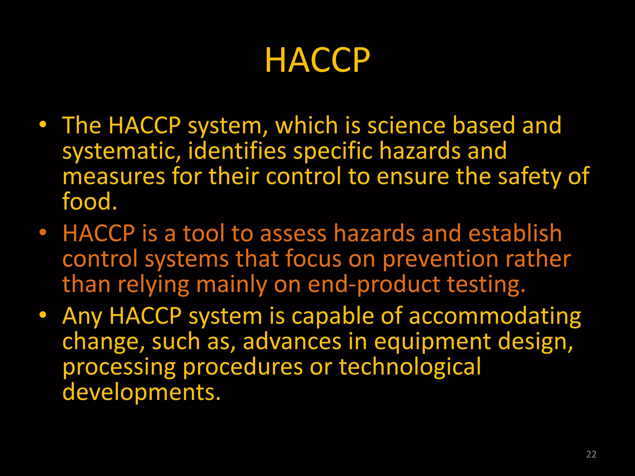 Principles of HACCP for processing and packaging of fresh cut fruits ...