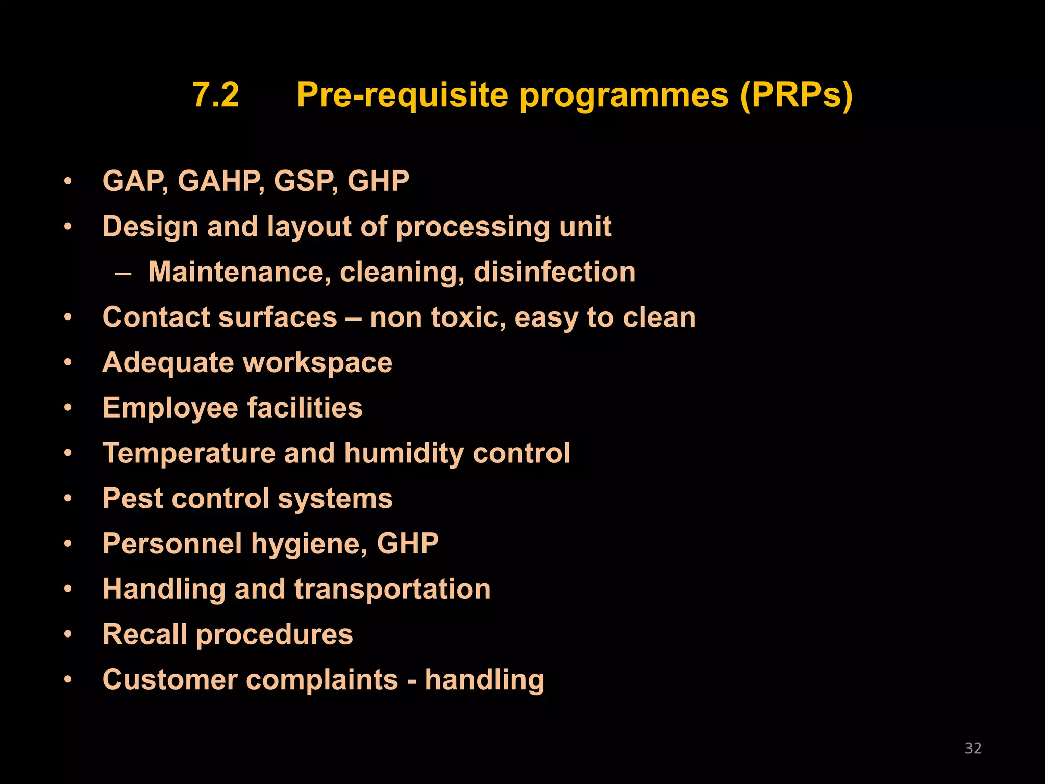 Principles of HACCP for processing and packaging of fresh cut fruits ...