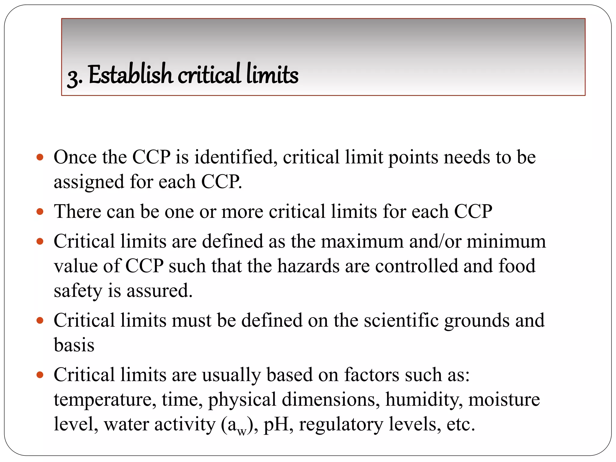 HACCP ;Definition, and principles | PPTX