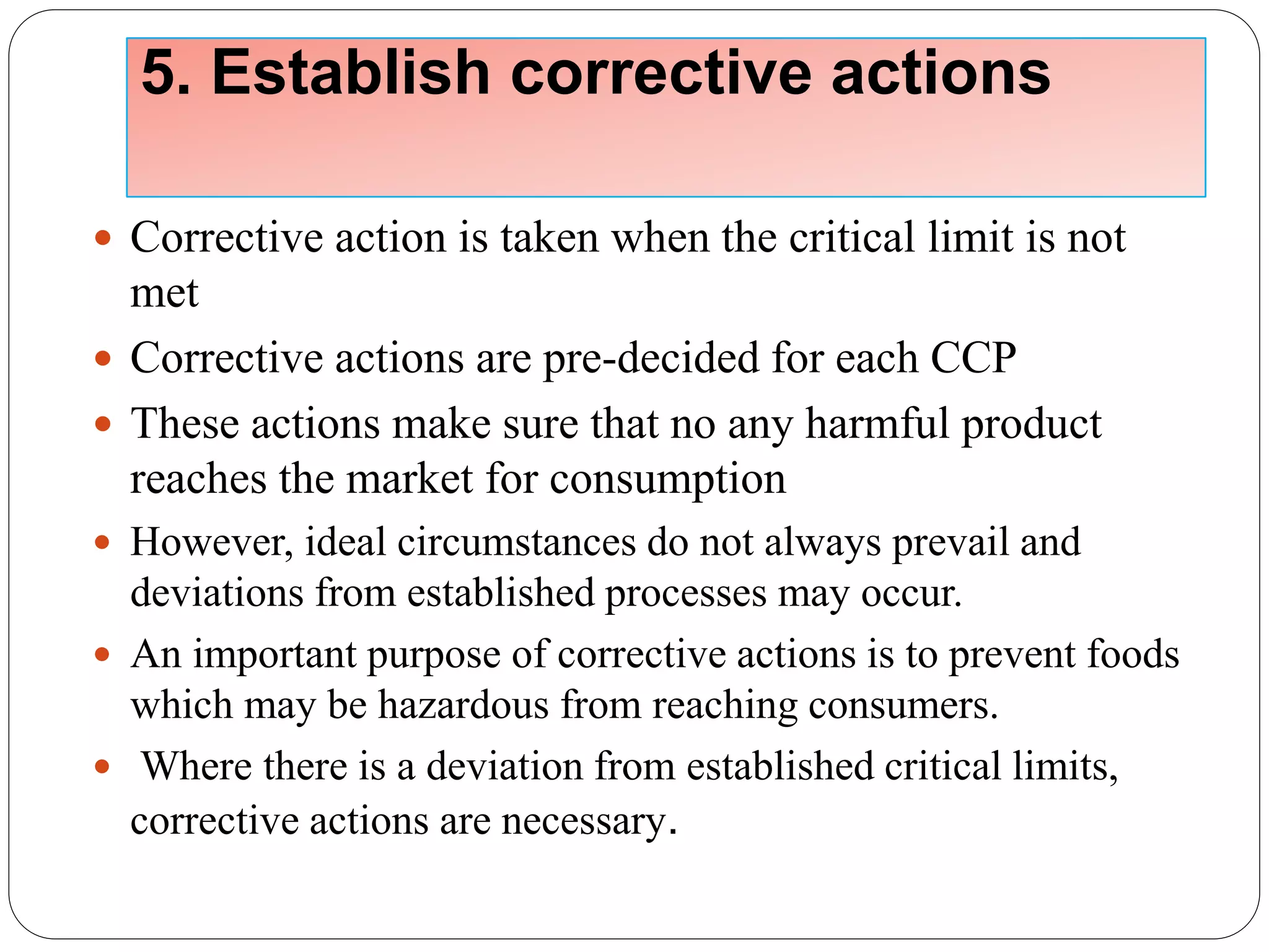 HACCP ;Definition, and principles | PPTX