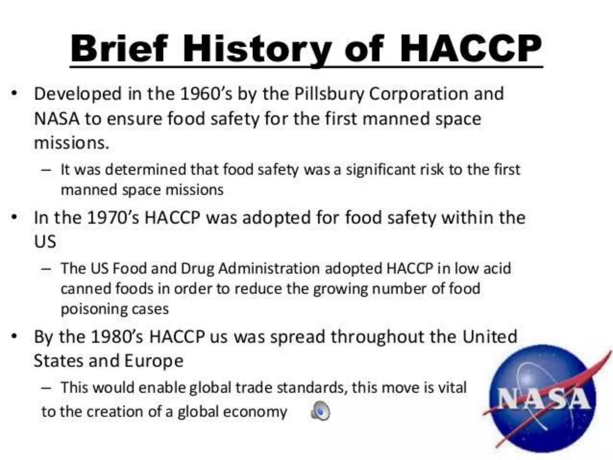 HACCP ;Definition, and principles | PPTX