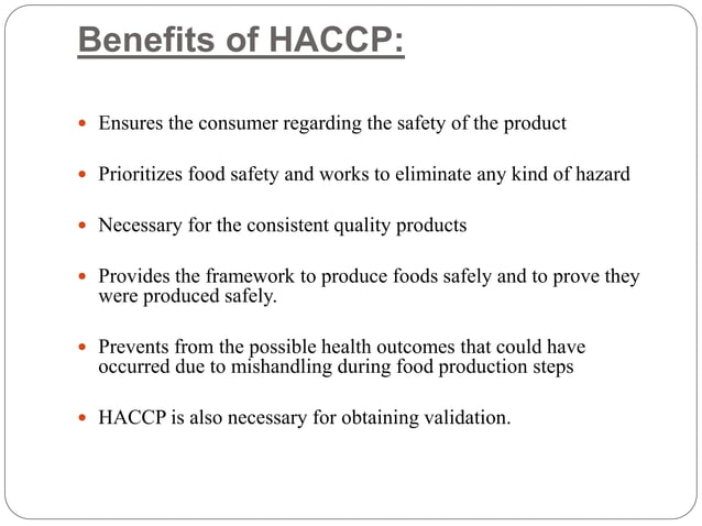HACCP ;Definition, and principles | PPTX | Chemistry | Science