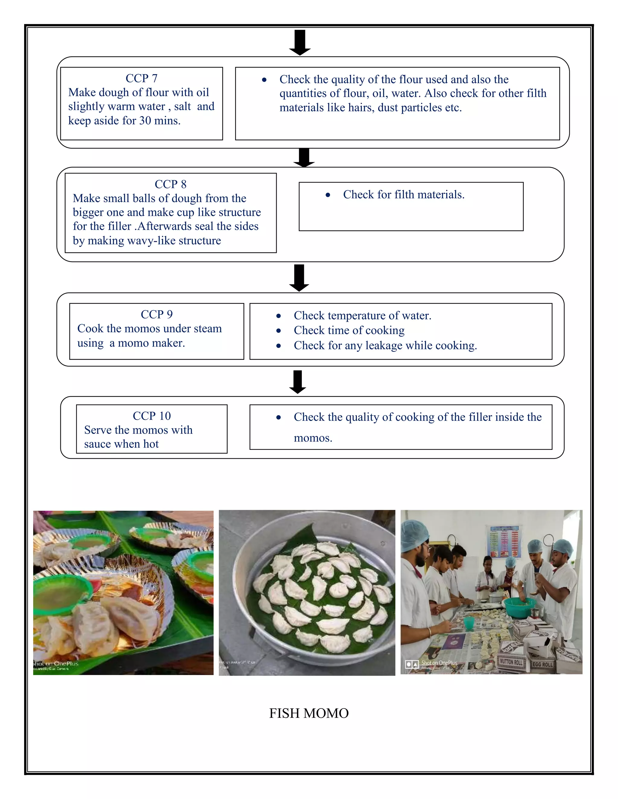 HACCP protocol for various Fish products | PDF