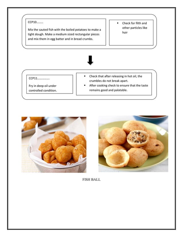 HACCP protocol for various Fish products | PDF