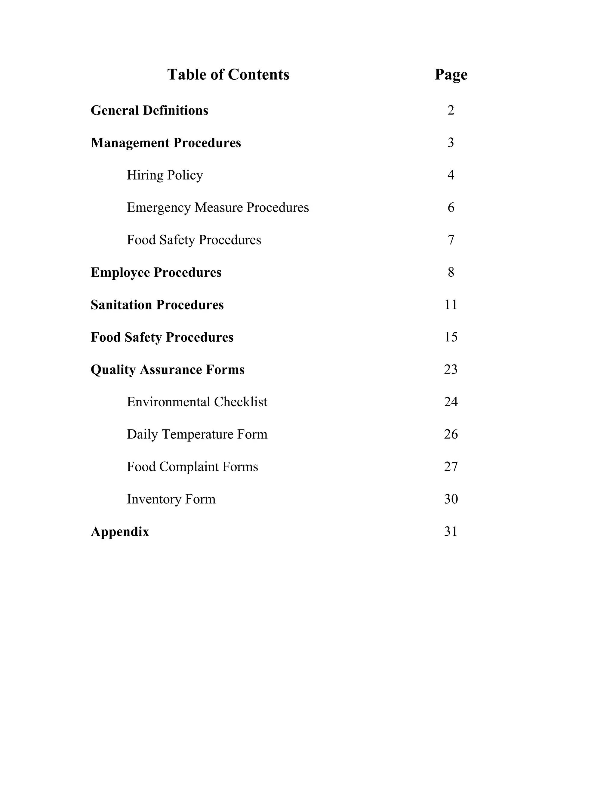 Haccp food safety booklet | PDF