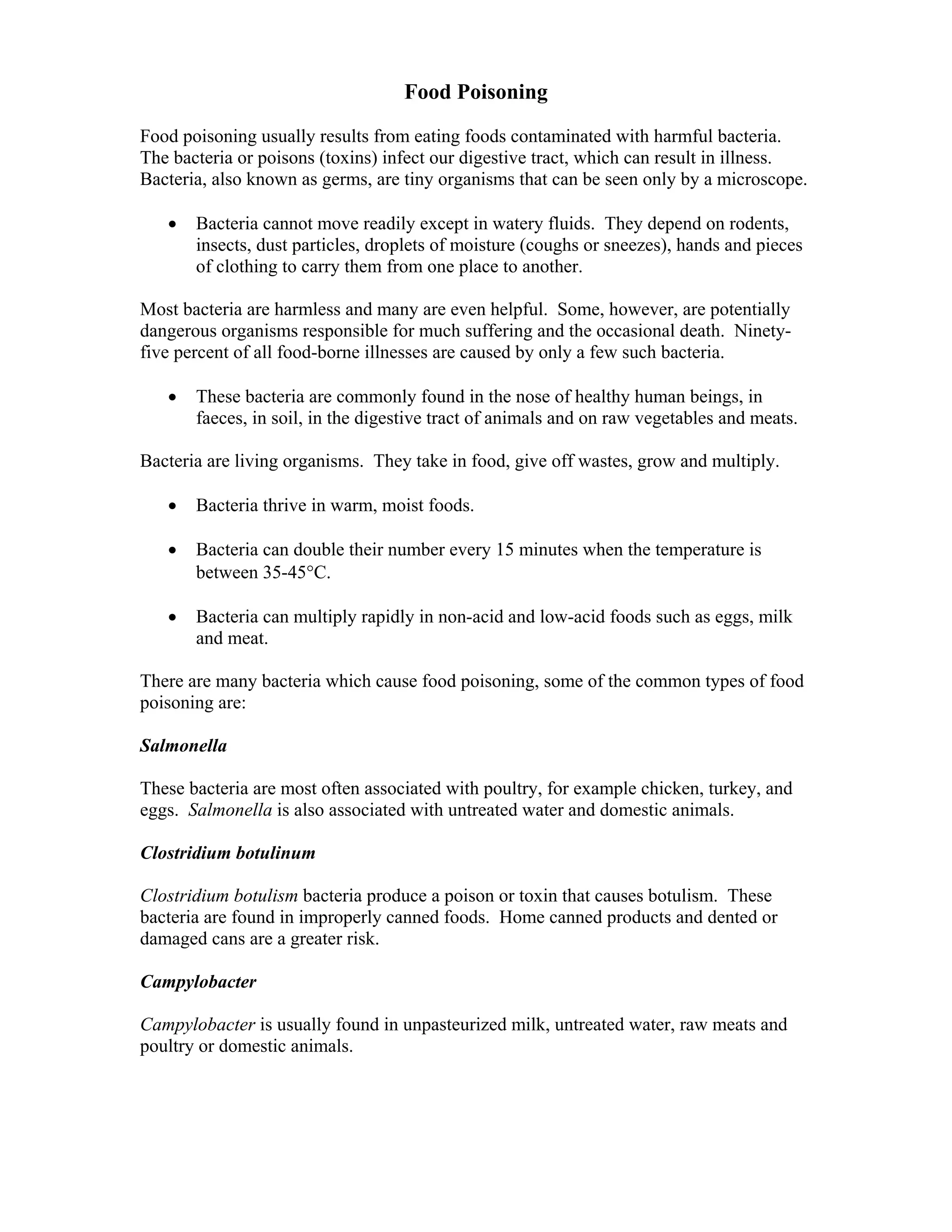 Haccp food safety booklet | PDF