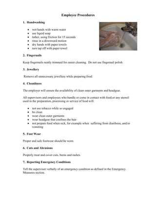 Haccp food safety booklet | PDF