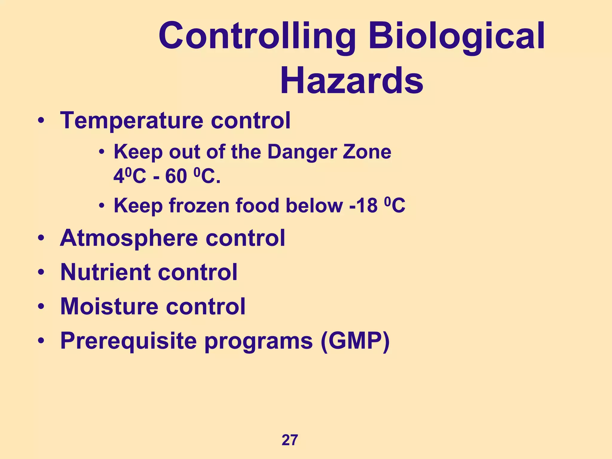 HACCP & GMP training | PDF