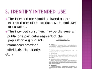 Haccp guidelines and status in india | PPTX