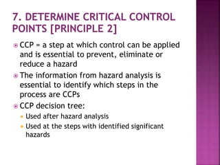 Haccp guidelines and status in india | PPTX