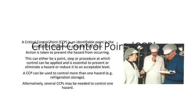 HACCP (HAZARDOUS ANALYSIS CRITICAL CONTROL POINT) IN DAIRY INDUSTRY ...
