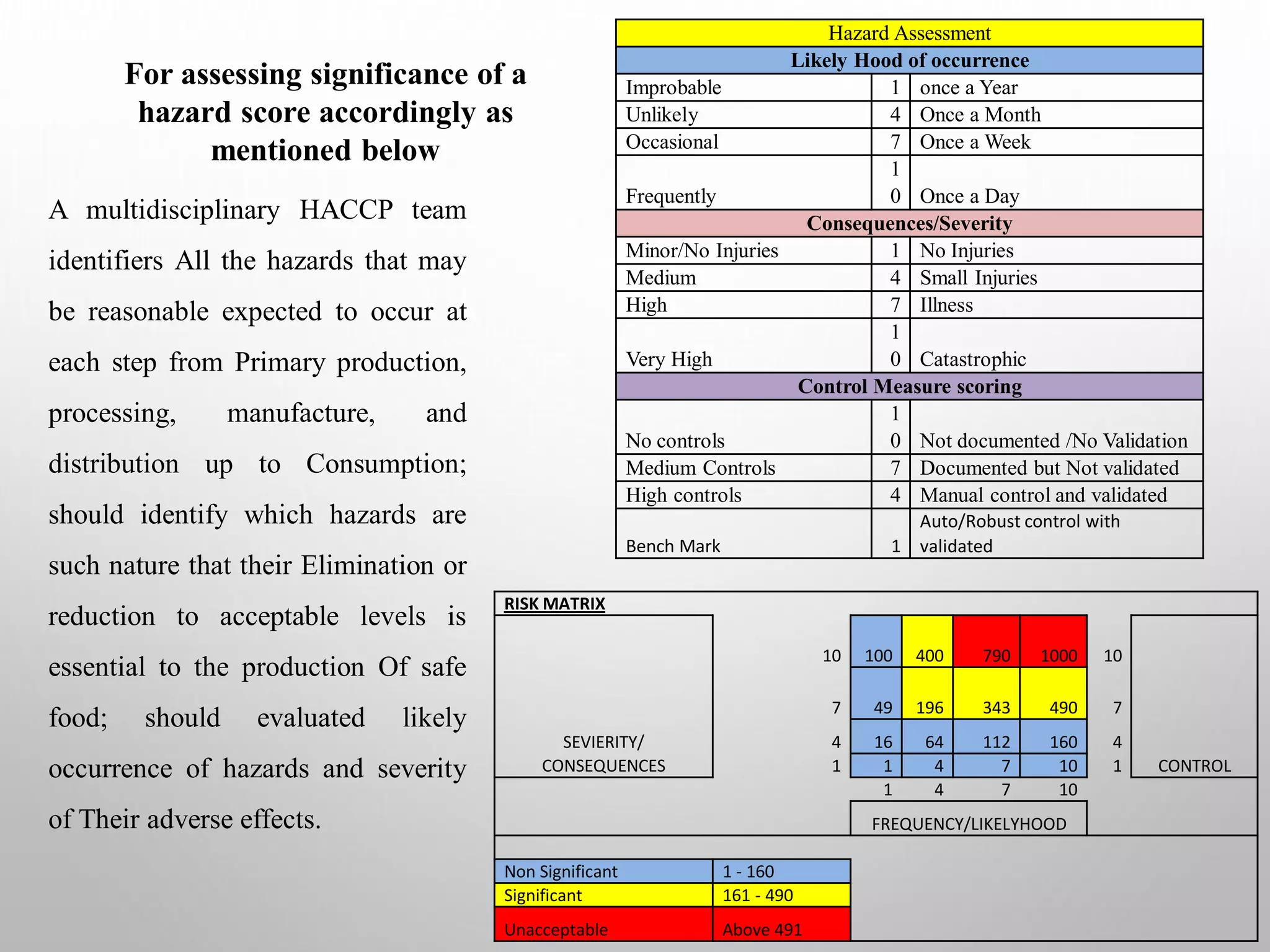 HACCP PRESENTATION | PDF