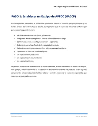 Haccp lineamientos | PDF