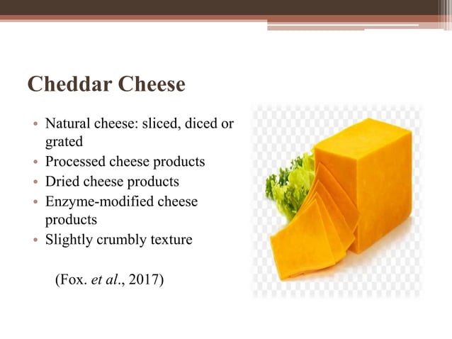 HACCP implementation on cheddar cheese | PPTX