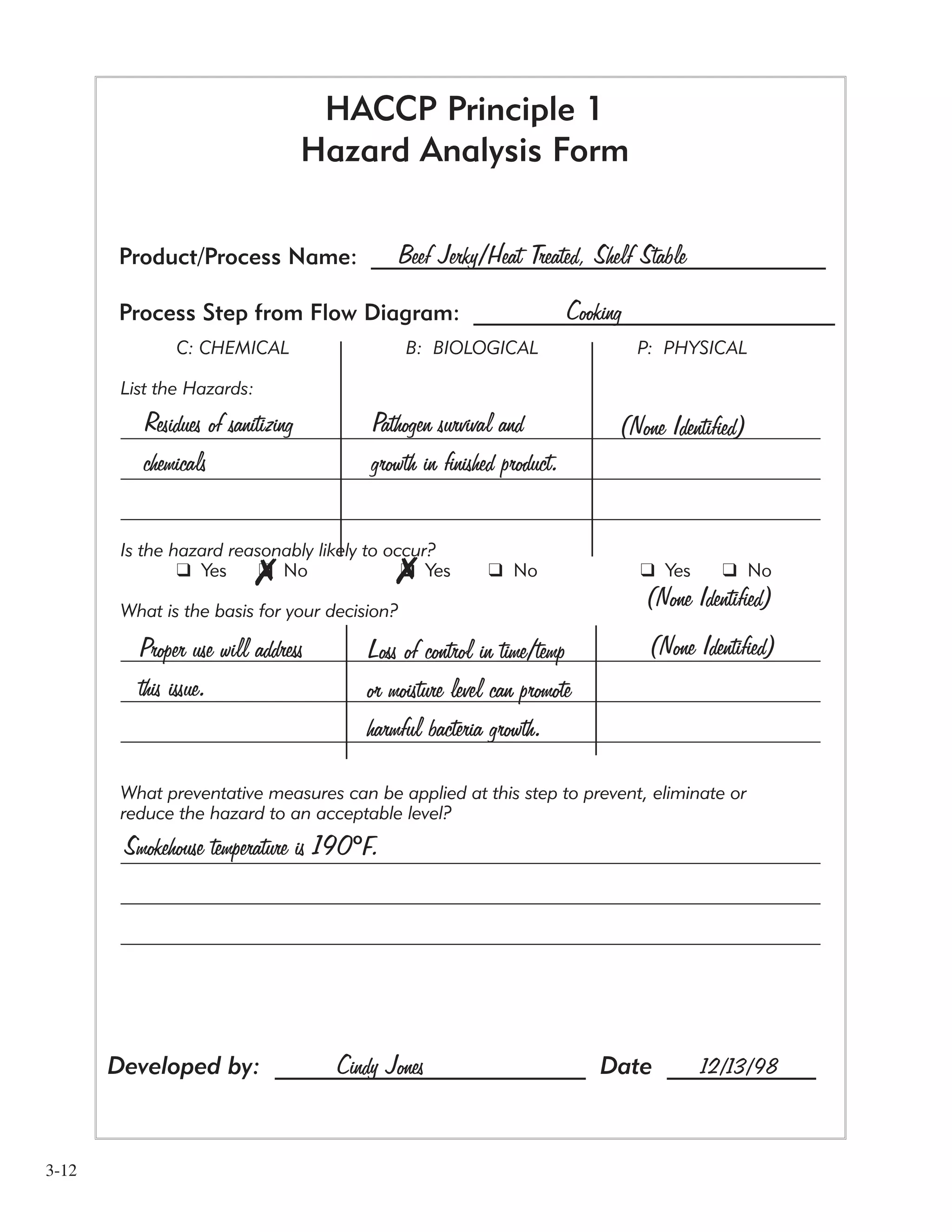 Haccp pages 1-6_to_1-8 | PDF