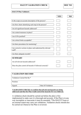 Haccpplan (2) | DOC