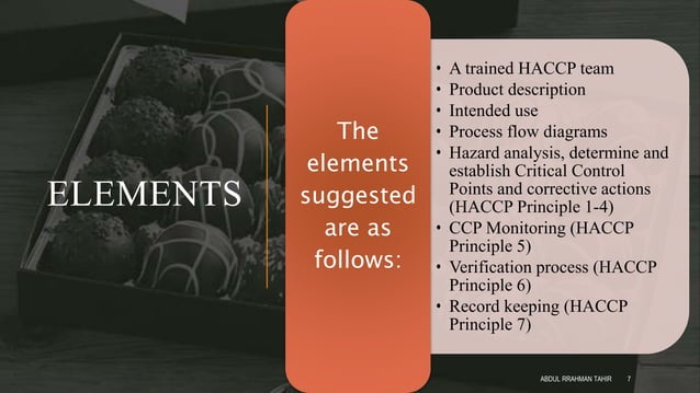 HACCP Plan for Industrial Manufacturing of Chocolate | PPTX | Desserts ...
