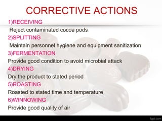 Haccp plan in chocolate | PPT