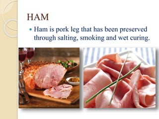 HACCP Plan in Meat Industry | PPTX