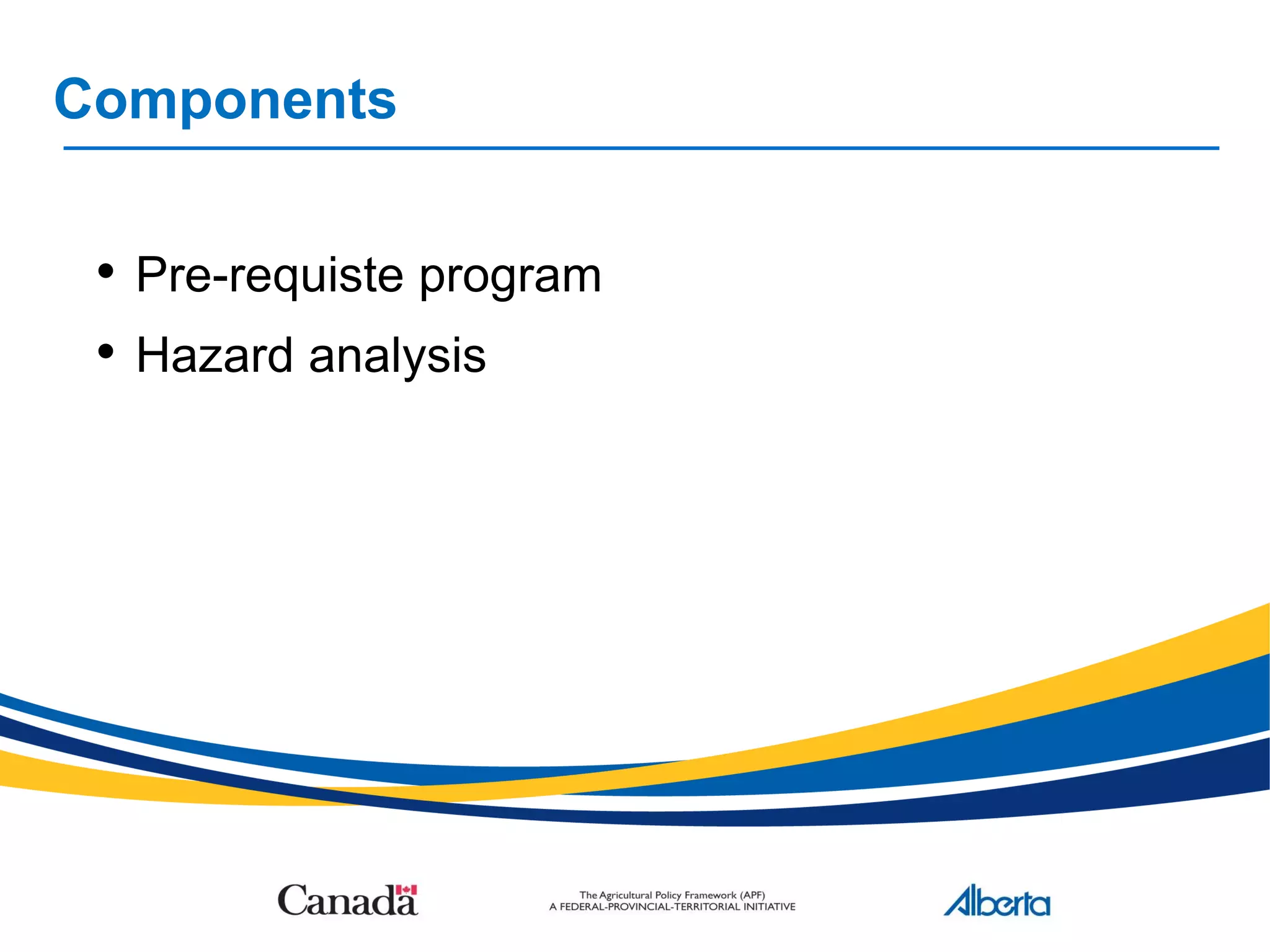 Presentation: How to Develop a HACCP Plan in 12 Steps | PDF