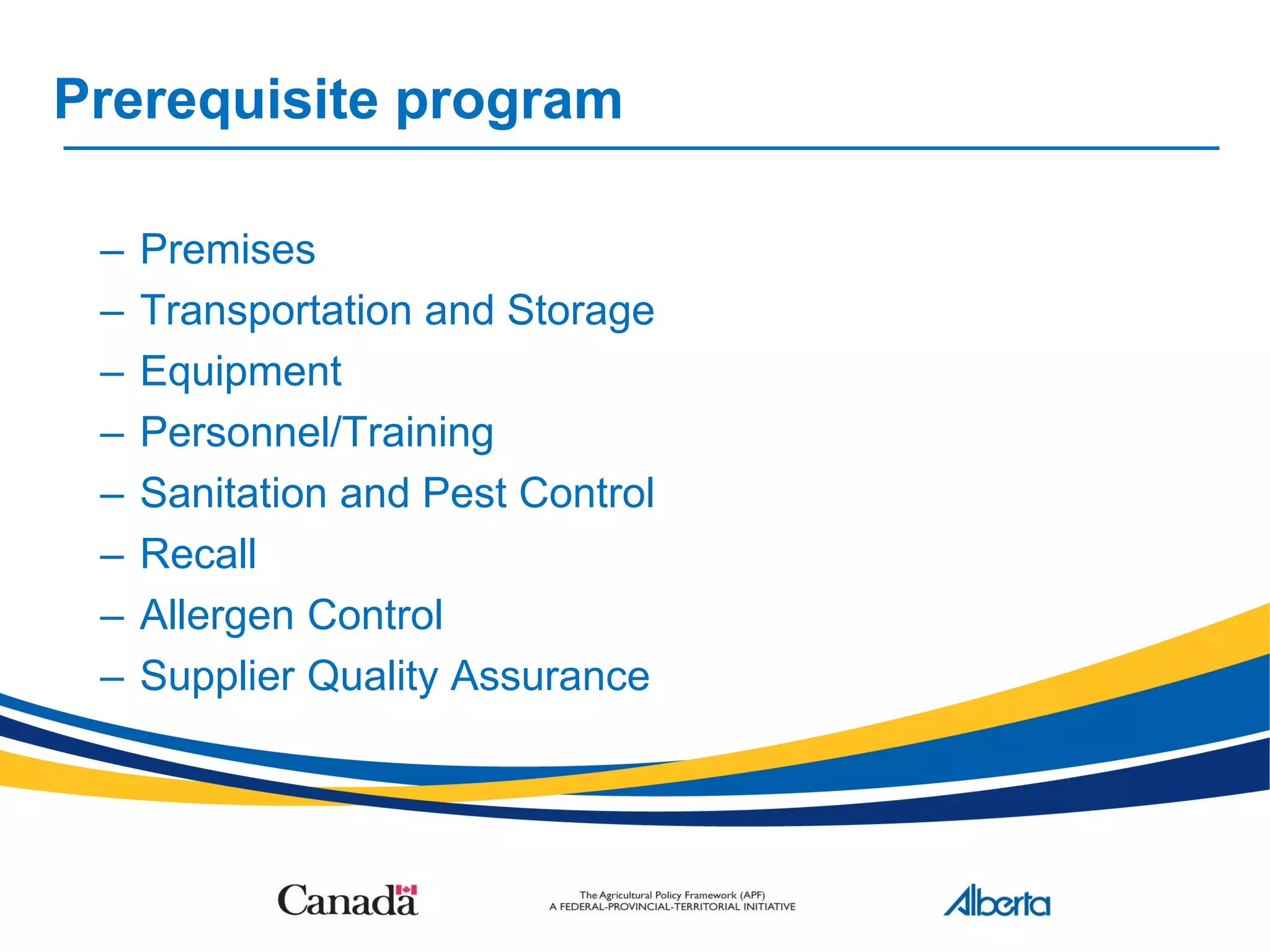 Presentation: How to Develop a HACCP Plan in 12 Steps | PDF