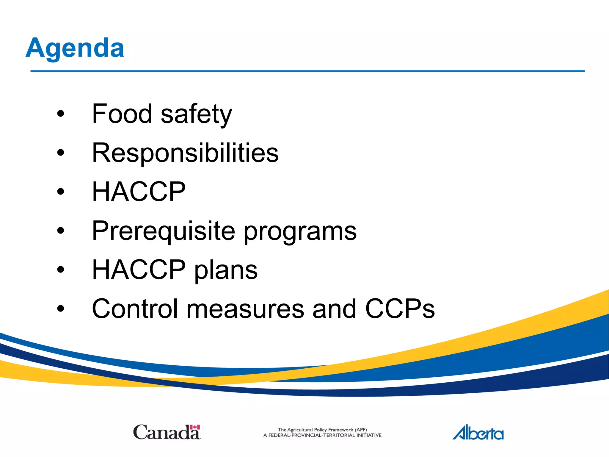 Presentation: How to Develop a HACCP Plan in 12 Steps | PDF